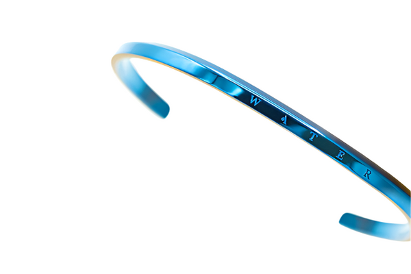 Water Cuff Bracelet in Cobalt Blue (Limited Run) – Water Watch Company